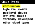 Cloud Types: common cloud classifications